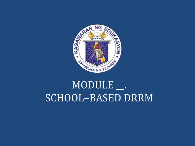 DRRM ACTION PLAN- A plan that guides our Disaster Risk Management Team ...