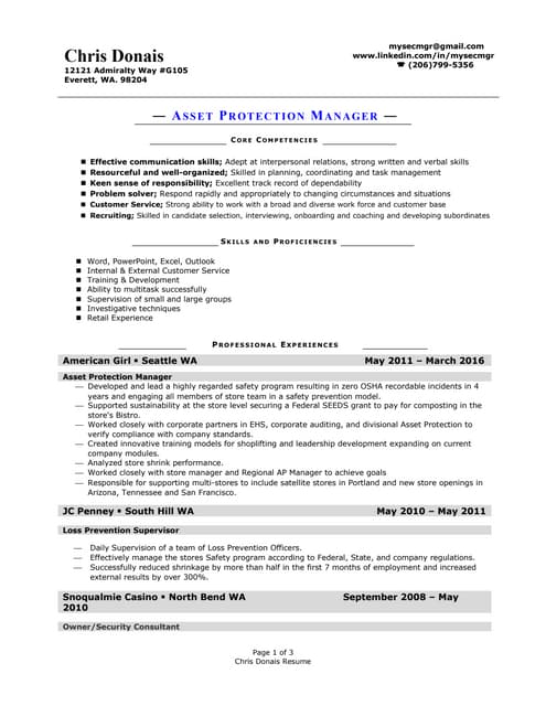 Mitchell S Marshall Resume | PDF