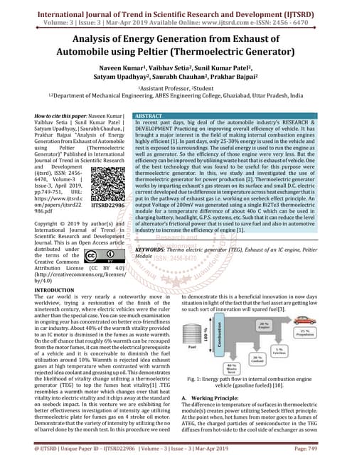 Thermoelectricity | PPTX | Physics | Science