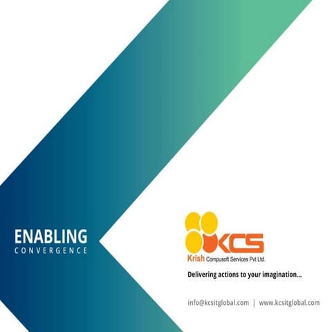 KCS Intro- PPT- 2016 | PPTX