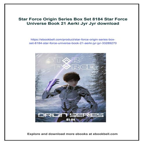 Star Force Origin Series Box Set 8184 Star Force Universe Book 21 Aerki ...