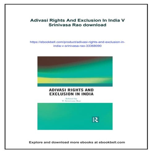 Ch 07 understanding marginalsisation1 | PPTX
