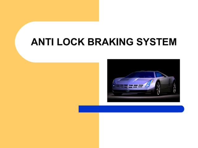 Anti pinch power window | PPTX