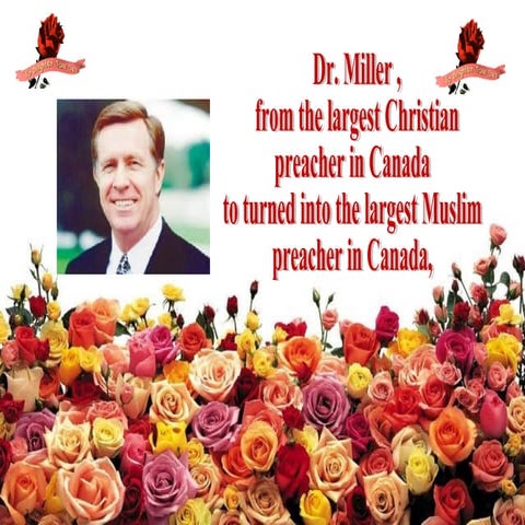 Dr. Miller , from the largest Christian preacher in Canada to turned ...