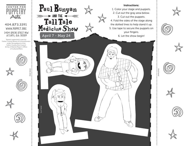 Paul Bunyan Coloring Pages