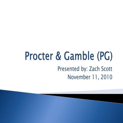 P&G | PPT