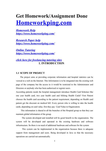 High level design document template | DOCX