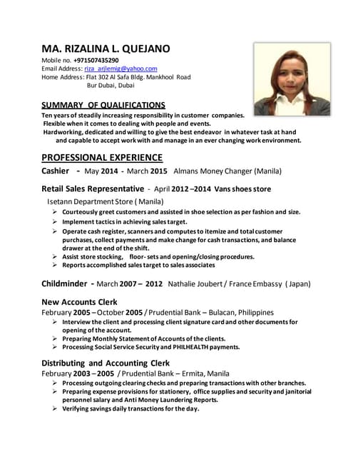 RESUME - PAULINEBANTILAN | DOC