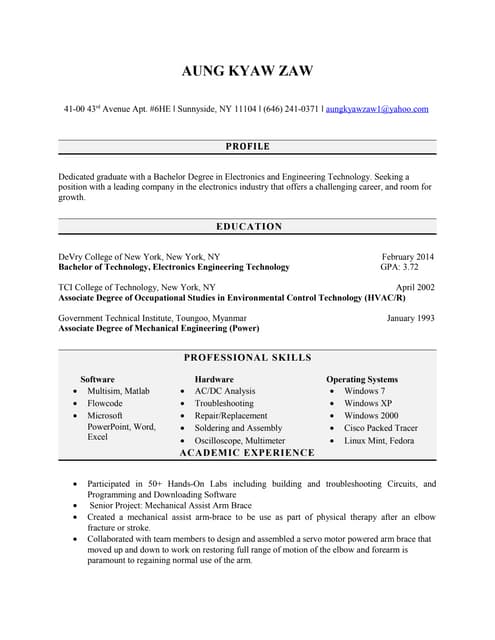 Kenny Jeffries Resume | PDF