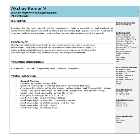 Akshay resume | DOCX