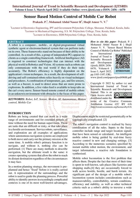 Obsticle avoiding robot btech 2nd year.pptx