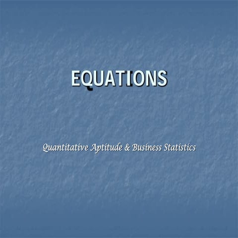 16801 equations | PPT