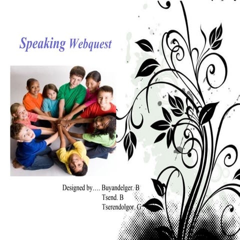 How to make WEBQUEST for Speaking | PPT