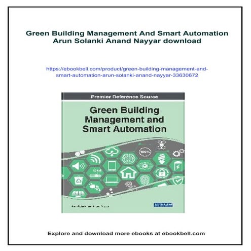 Green Building Management And Smart Automation Arun Solanki Anand ...
