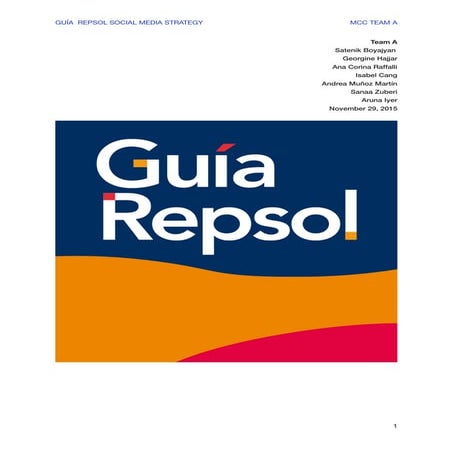 Team A_Guia Repsol_Social Media | PDF