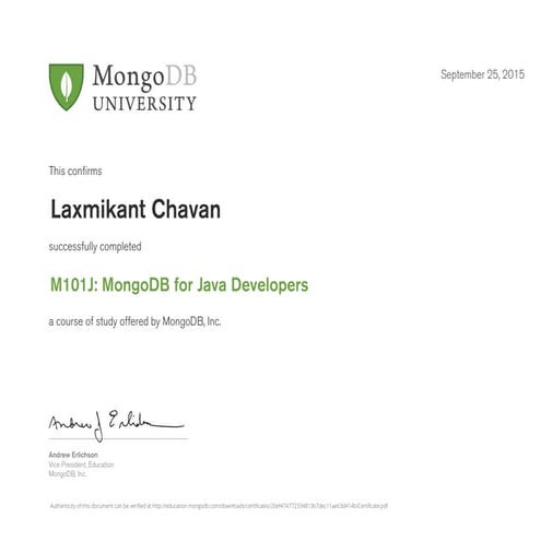 MongoDB | PDF | Web Development | Internet