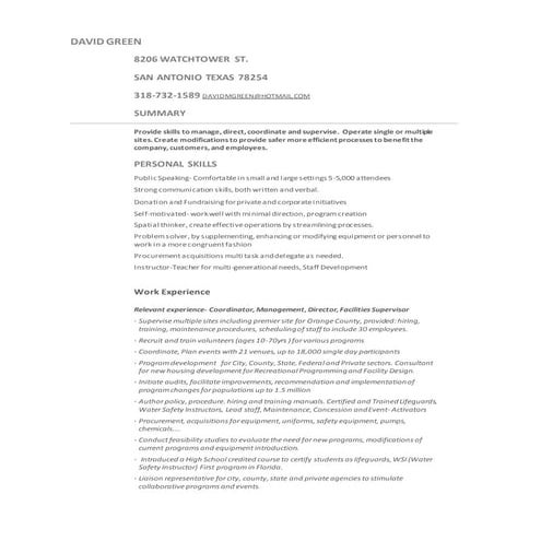 Raymond D. Carter Cover Letter | DOC