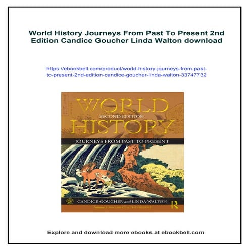 World History Journeys From Past To Present 2nd Edition Candice Goucher ...