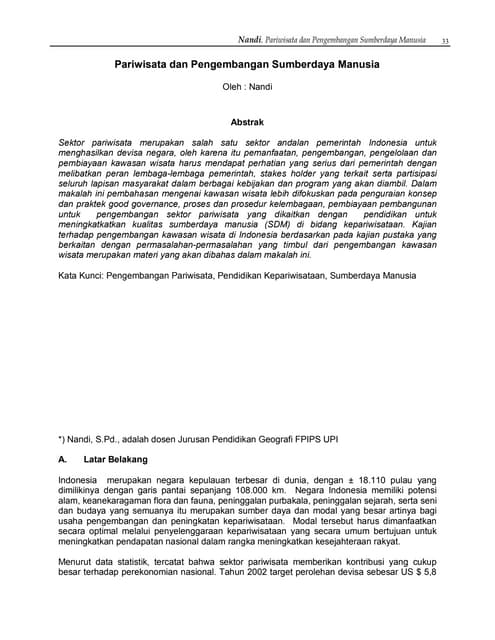 Strategi_Pembangunan_Pariwisata_berkelanjutan | PPT