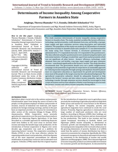 Income Inequality presentation | PPT