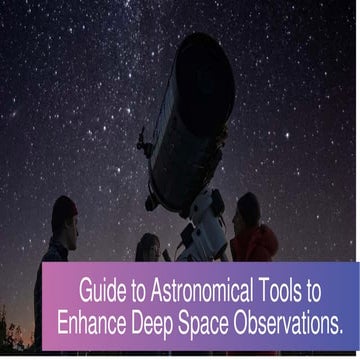 Exploring Telescope Accessories Understanding Astronomical Tools to ...