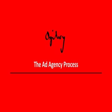 The Ad Agency Process | PDF