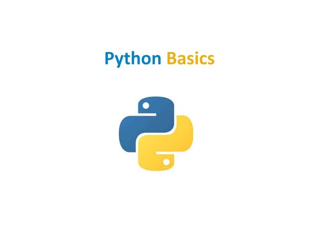 1691912901477 Python Basics And List Tuple String Pptx