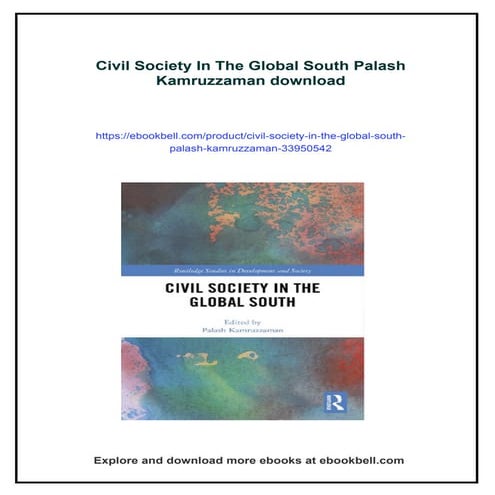Civil Society In The Global South Palash Kamruzzaman | PDF