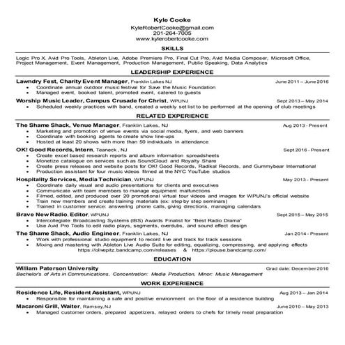 Cooke_Resume(7) | PDF