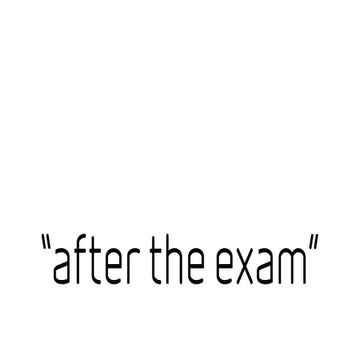After the exam | PDF