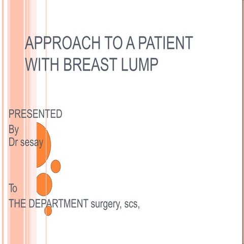 Breast Surgery for Medical Finals | PDF