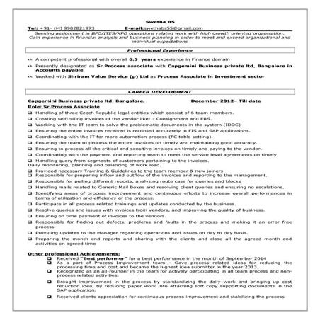 swetha Resume 24.09.2016 new | PDF