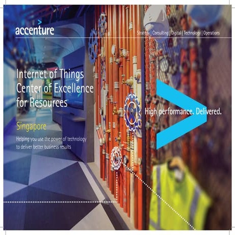 Accenture Internet of Things Centre of Excellence for Resources ...
