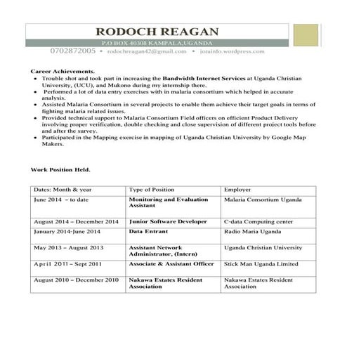 Resume | PDF