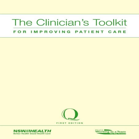 Clinicians Toolkit NSW Health | PDF