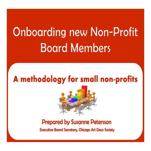 OnBoard Non-Profit Board Of Directors - Susanne Petersson | PDF