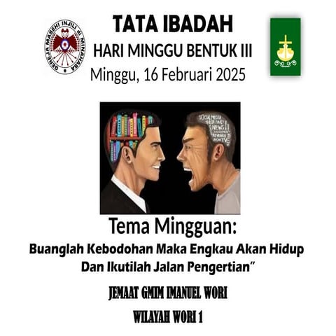 liturgi / tata ibadah ibadah gemim minggu ke 3 | PPTX