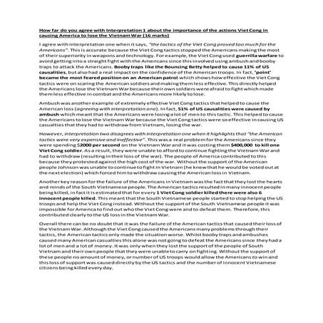 16 mark example answer | DOCX