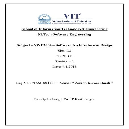 software architecture and design | PDF