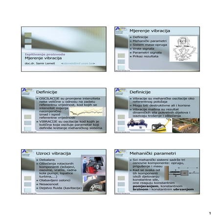 16 mjerenje vibracija | PDF