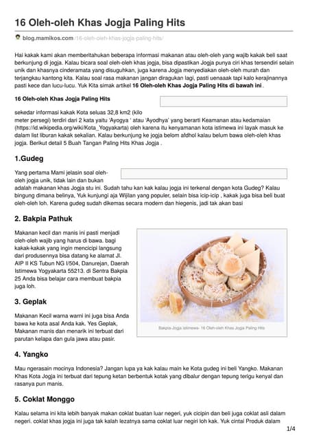 16 oleh oleh khas jogja paling hits-blog.mamikos.com