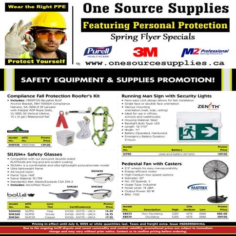 SPRING FLYER SPECIALS untill July 4, 2025 | PDF