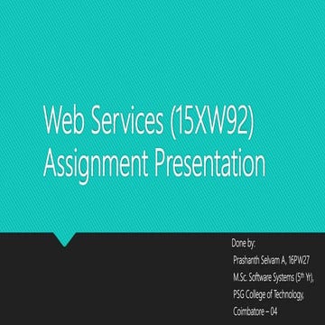Web Services Agreement Specification | PPT