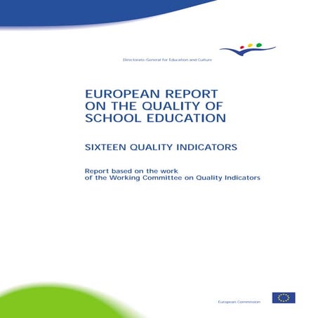 European Report On The Quality Of School Education - Sixteen Quality ...