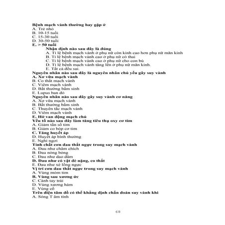 16 suy mach vanh | PDF