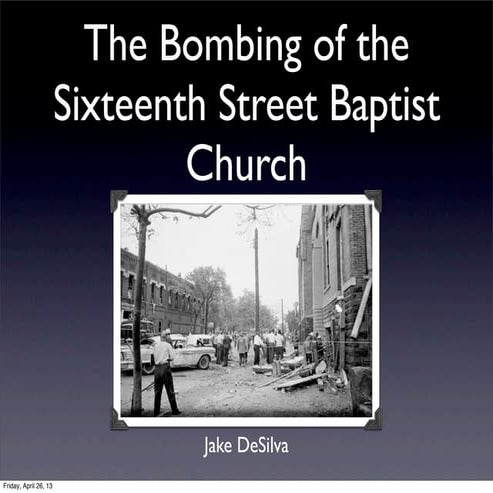 16th street bombing | PDF