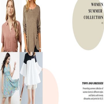 WOMEN TOPS AND DRESSES | PPT