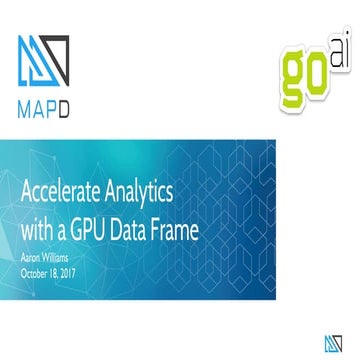 GTC Tel Aviv: Accelerate Analytics with a GPU Data Frame | PDF ...