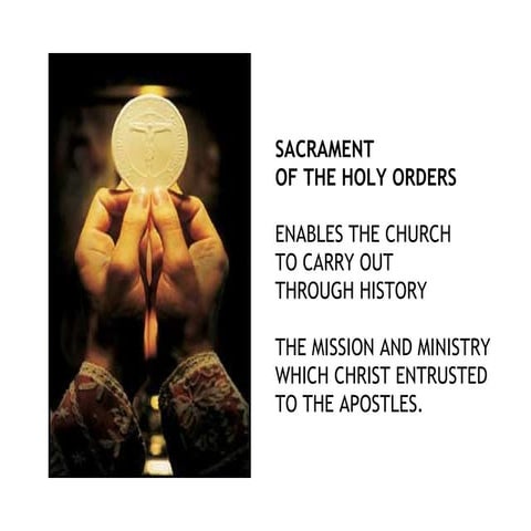 17. holy orders | PPT