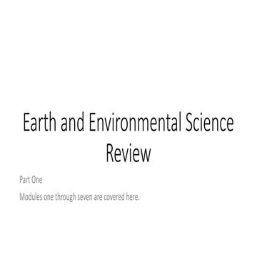 Modules 1-7 study guide | PPT